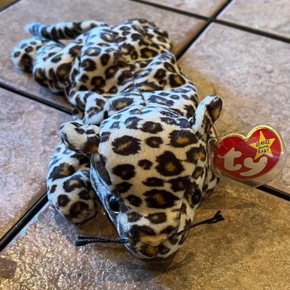 Toys | Ty Beanie Baby Freckles The Leopard | Poshmark